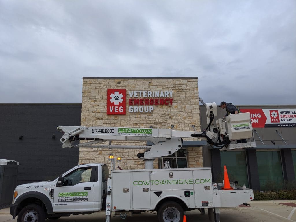 Sign Repair: Tips To Avoid Damage To Your Signs | Cowtown Graphic & Signs